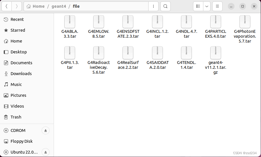 Windows系统上在VM ware中配置Ubuntu22.04并安装Geant4与ROOT_geant4 could not find a package configuration ...