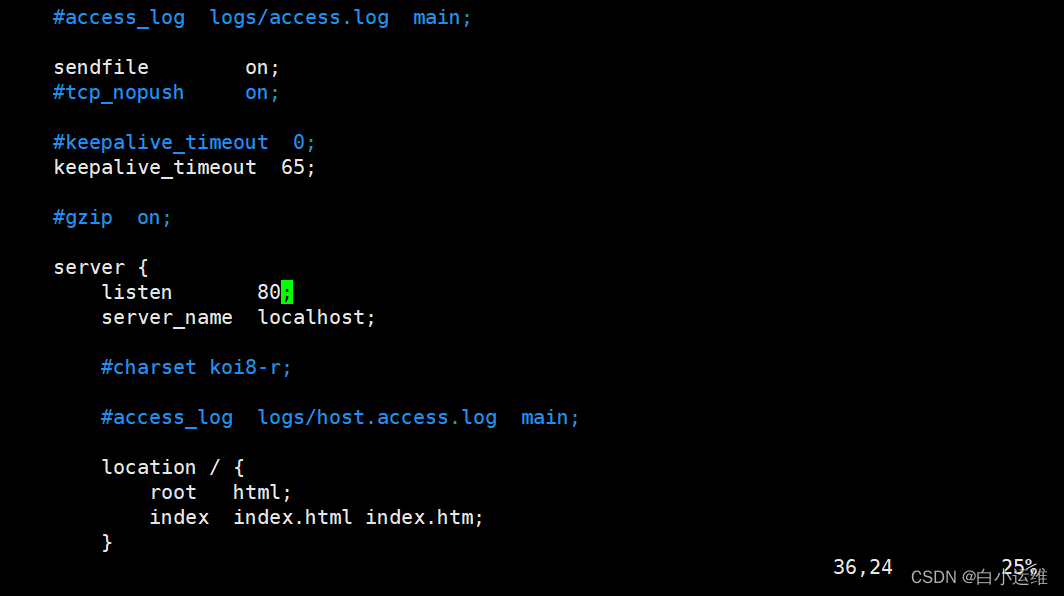 运维入门（Nginx）_nginx欢迎界面-CSDN博客