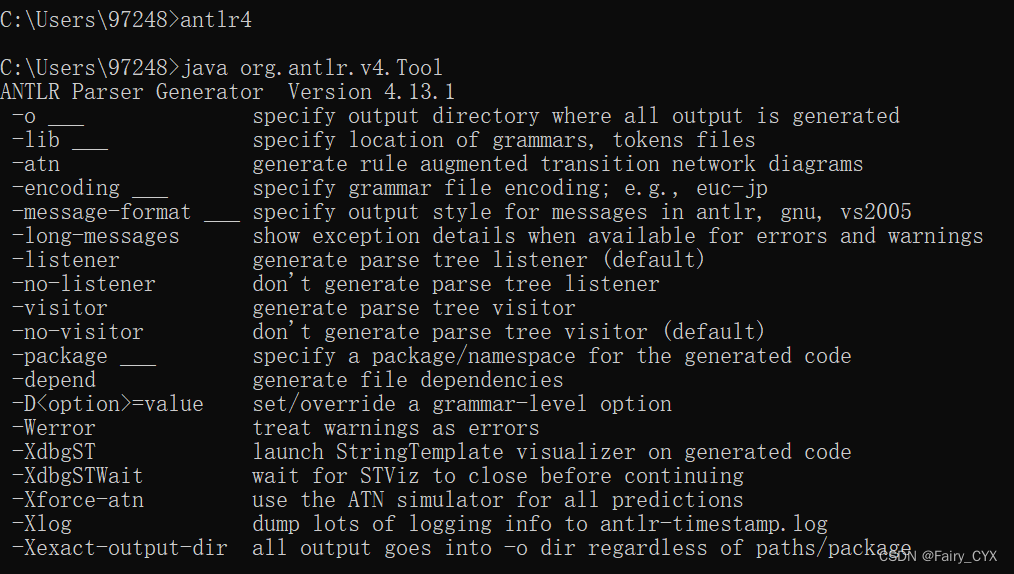 ANTLR4安装（WIndows版，适合小白or新手）_antlr安装-CSDN博客