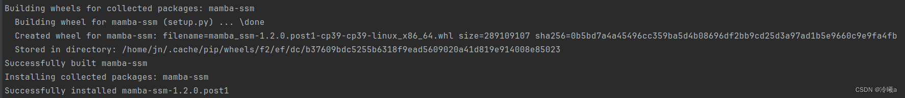 解决装完mamba运行时报错RuntimeError：CUDA error：no kernel image is available for execution on the device ...