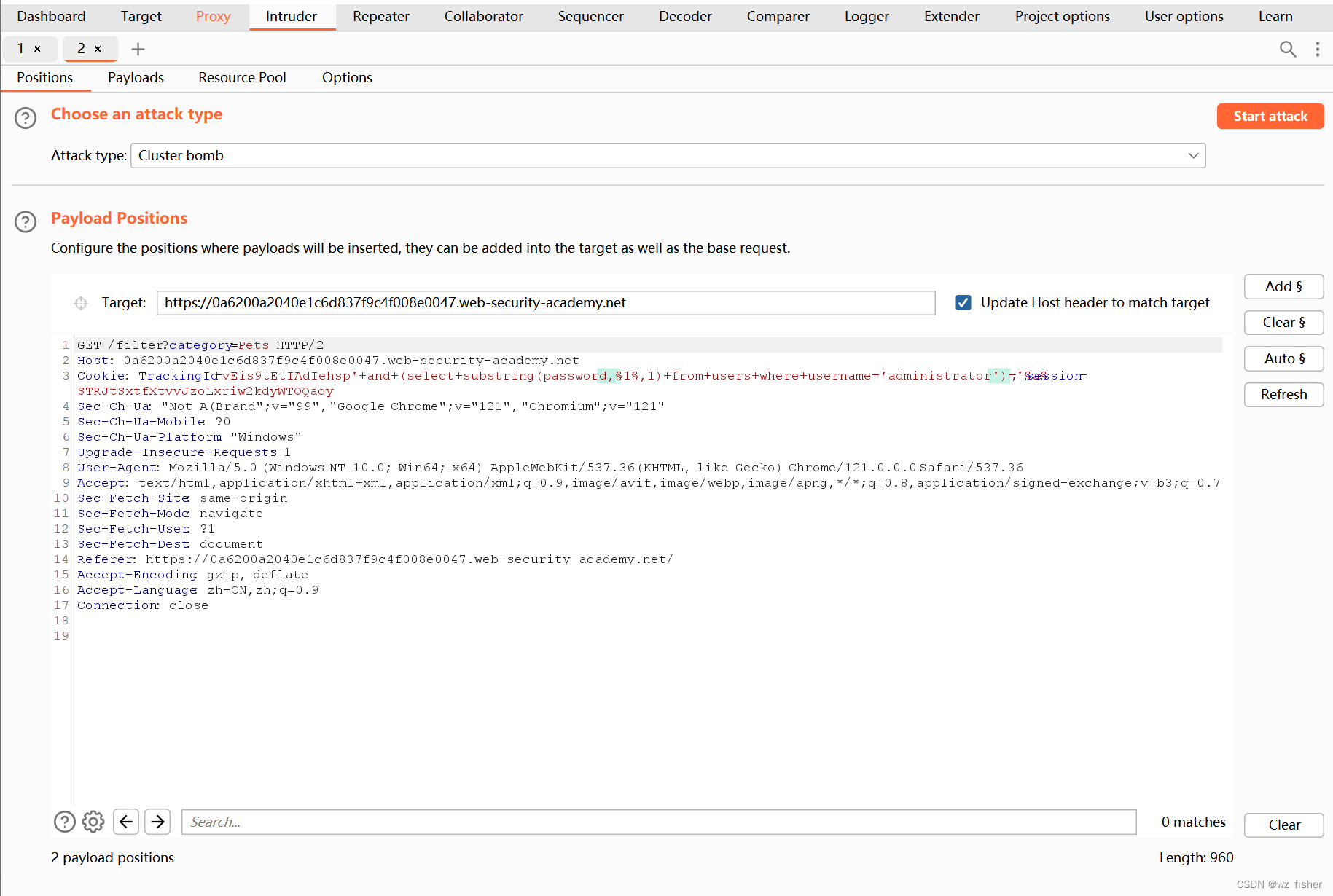 portswigger靶场之sql注入（七）_如何能sql注入 通过swagger-CSDN博客