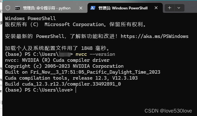 记录 Windows11安装支持CUDA12.3的Pytorch版本，验证PyTorch是否安装成功_cuda12.3对应的pytorch版本-CSDN博客