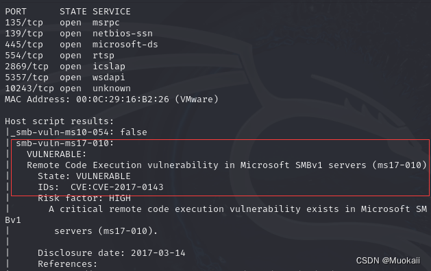 EternalBlue永恒之蓝漏洞复现（MS17-010）-CSDN博客