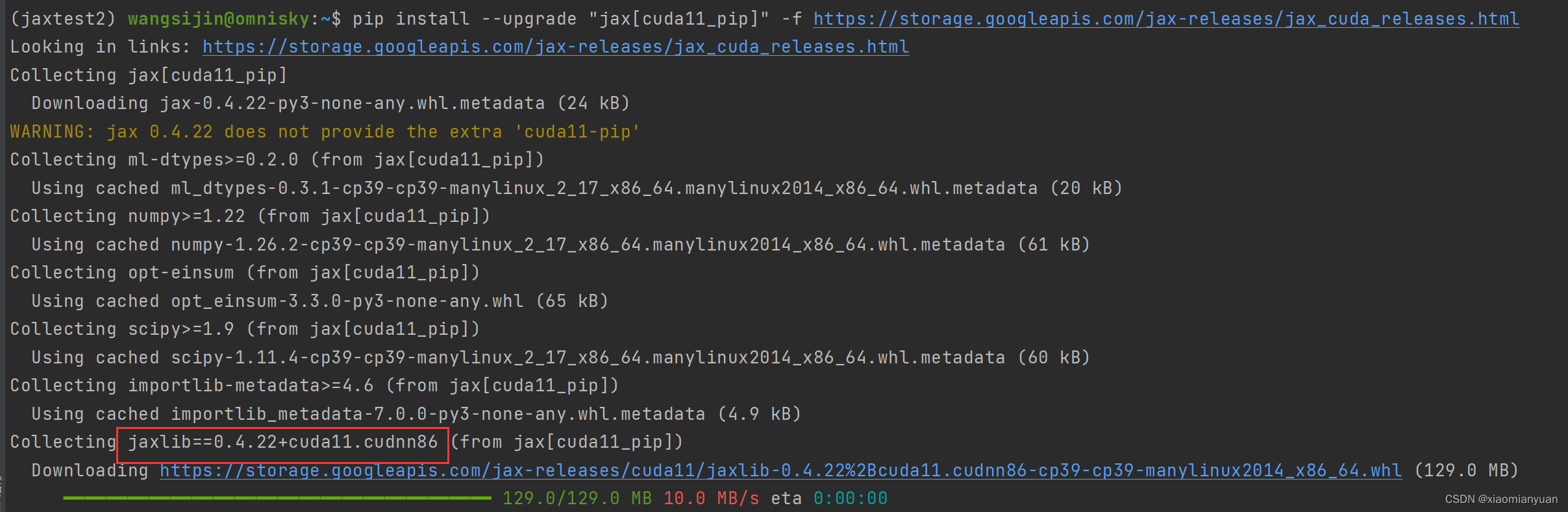 JAX安装过程中遇到的各种坑-CSDN博客