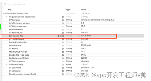 iOS :上传App Store之错误提示 “Unexpected CFBundleExecutable Key. The bundle at ‘Payloa..._ios上架app ...