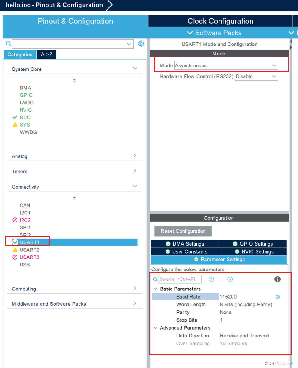 STM32 HAL库开发（三）- USART串口_stm32 hal uart-CSDN博客