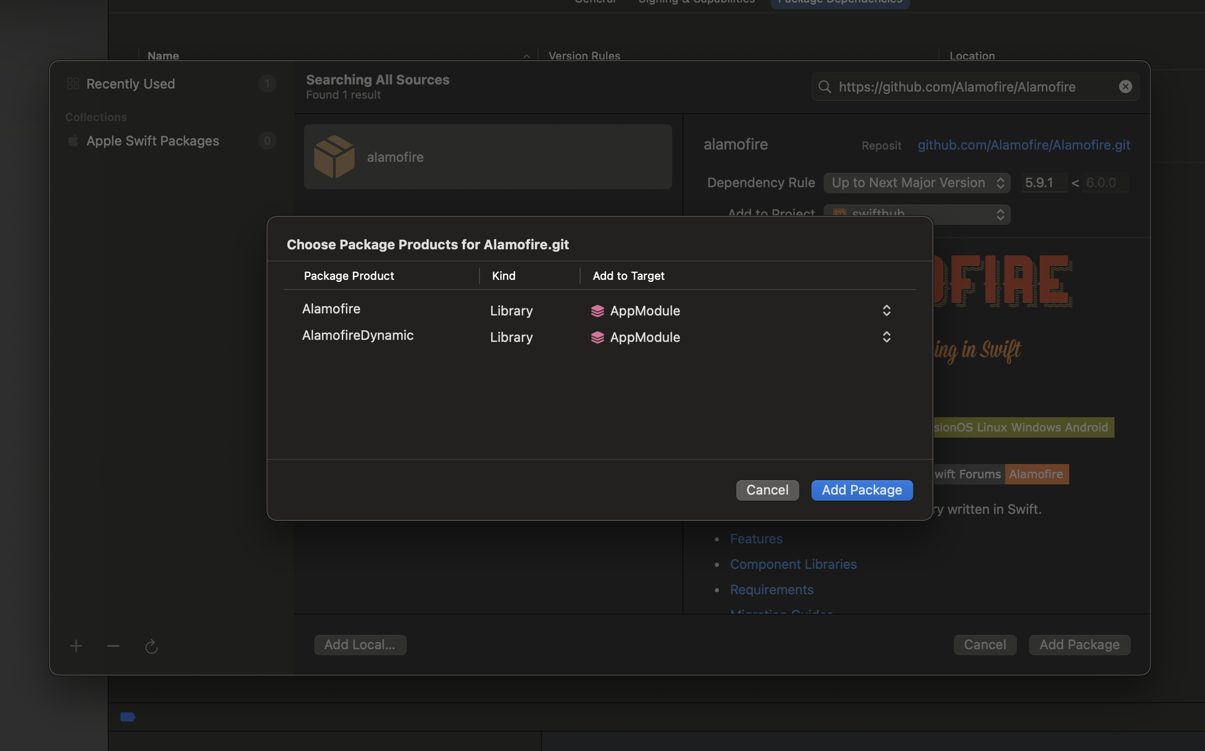 Xcode给项目安装依赖包或者第三方库，操作教程_xcode添加第三方库-CSDN博客