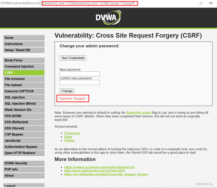 实验3：跨站攻击CSRF_实验3:跨站攻击csrf-CSDN博客
