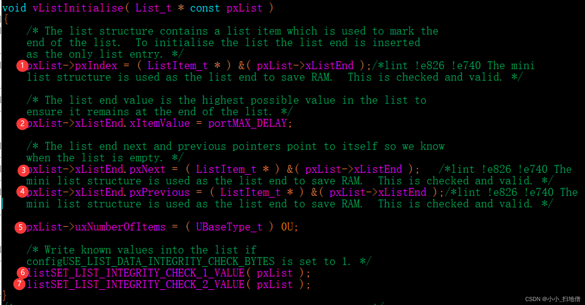 一文带你深度了解FreeRTOS列表和列表项_freertos list-CSDN博客
