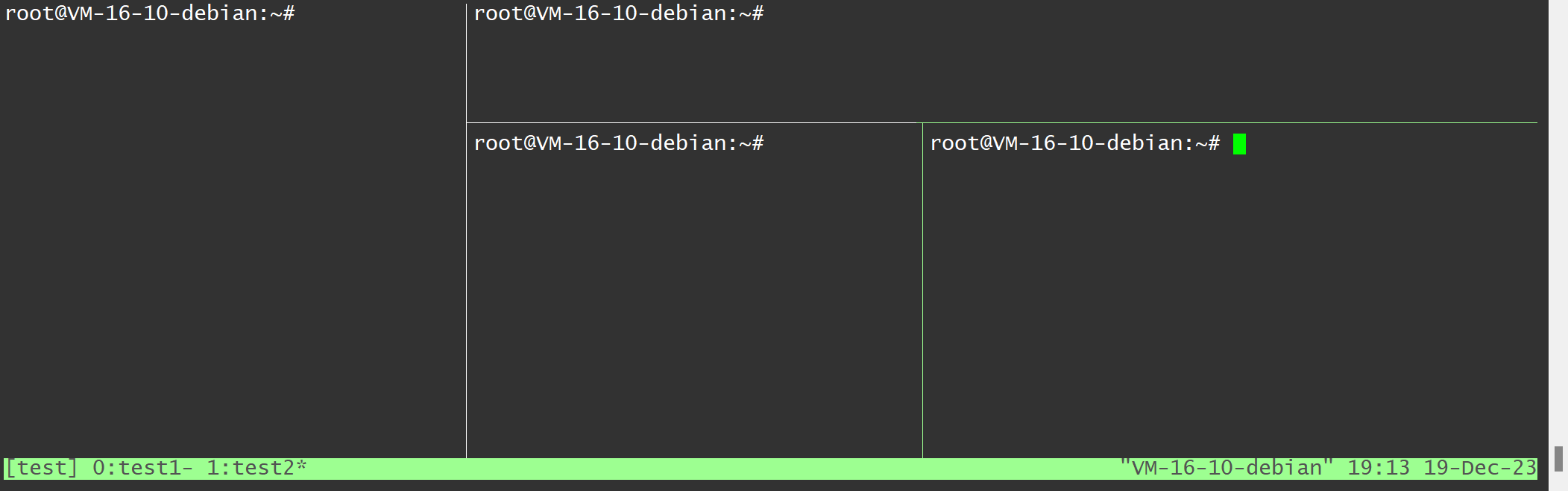tmux分屏指南：5个简单步骤让你的ssh远程服务器开发更高效_tmux分窗口怎么用-CSDN博客