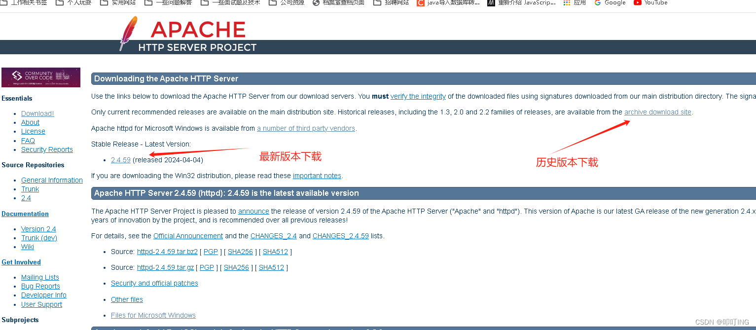 apache文件映射（httpd）安装及升级-一篇就够_apache升级-CSDN博客