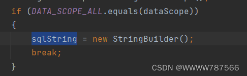 分析AOP 类DataScopeAspect-CSDN博客