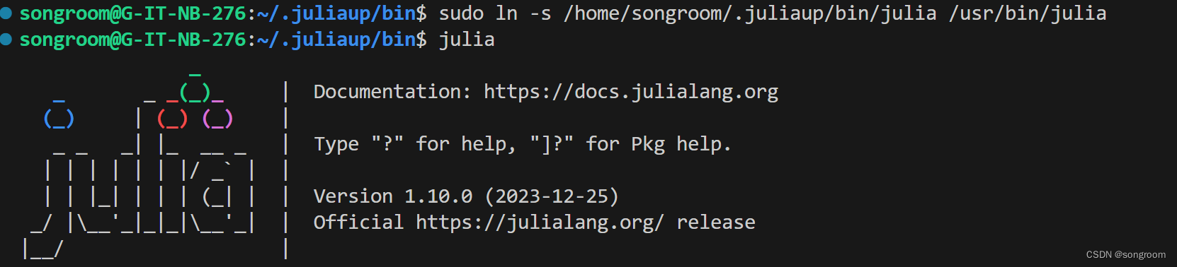 julia: 1.10前后版本在ubuntu下安装-CSDN博客