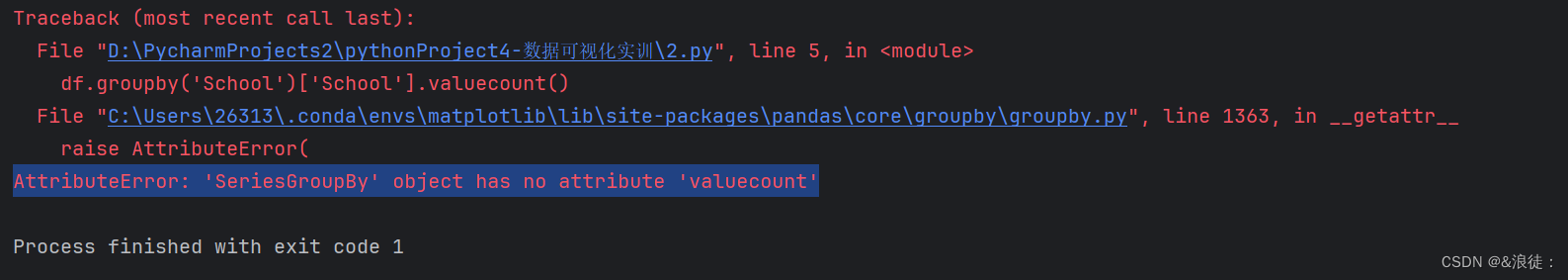 AttributeError: ‘SeriesGroupBy‘ object has no attribute ‘valuecount‘_attributeerror ...