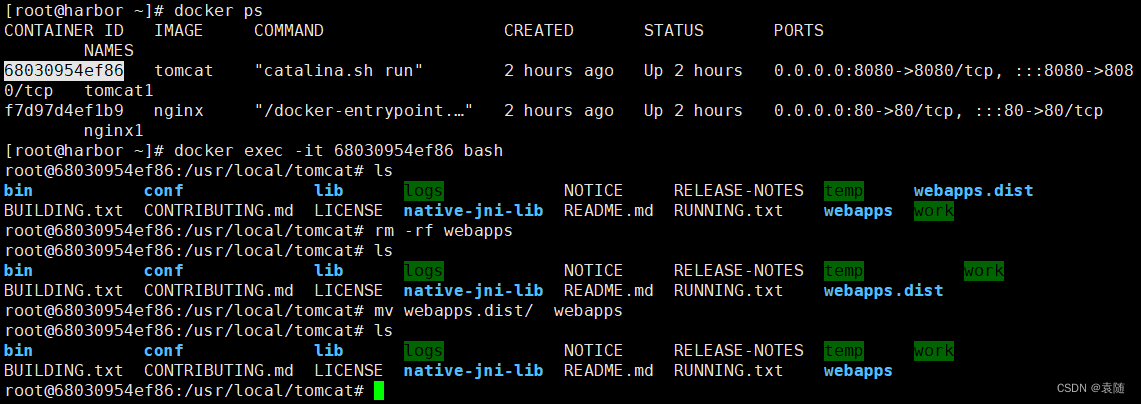 docker 部署nginx+tomcat实现负载均衡_使用docker部署nginx和tomcat实现负载均衡-CSDN博客