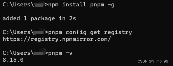 pnpm安装和配置（window）_windows安装pnpm-CSDN博客