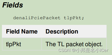 【PCIe】CDNS PCIe VIP 杂记 -- Packet Classes-CSDN博客
