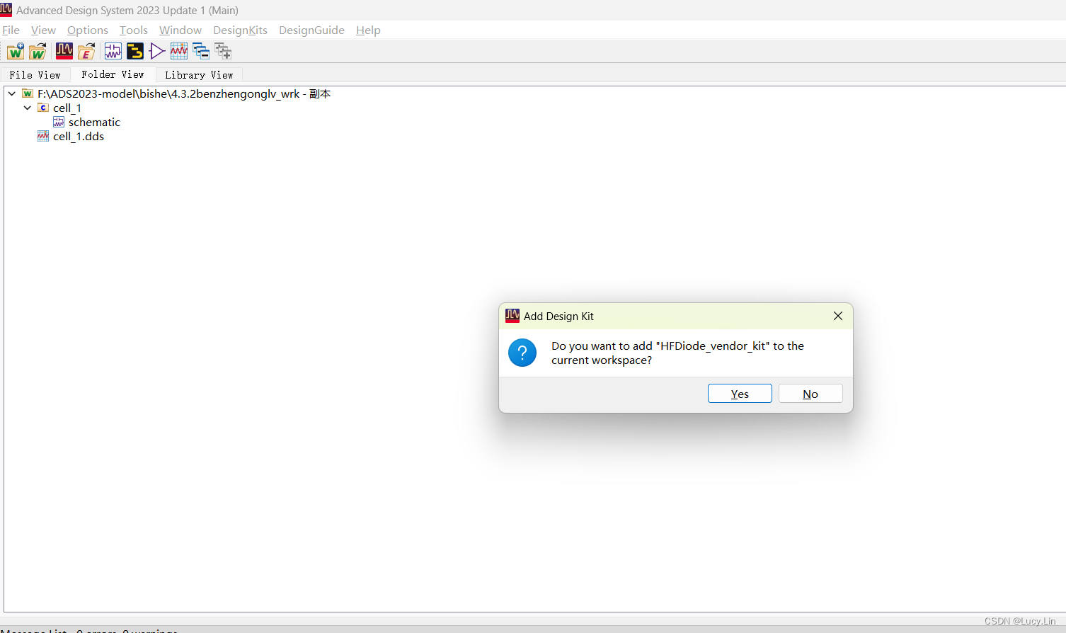 将二极管模型导入ADS中_ads2016二极管压缩包-CSDN博客