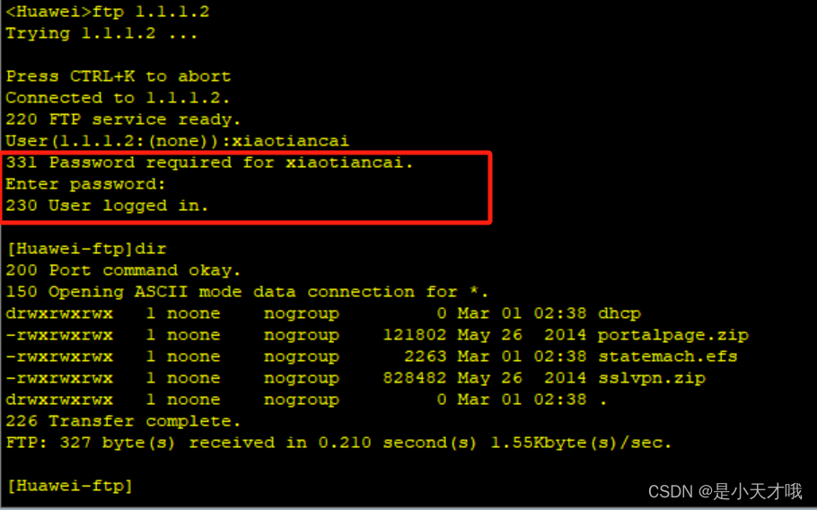 网络服务-FTP_ftp主动模式随机端口范围-CSDN博客