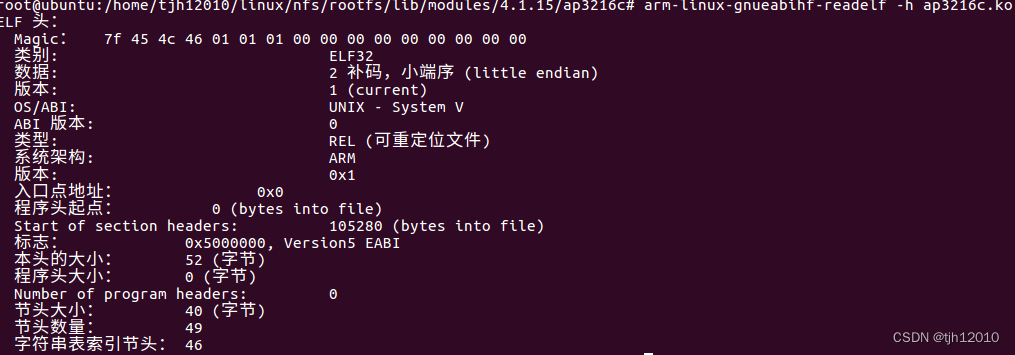 【linux指令】readelf 指令_readelf -s-CSDN博客