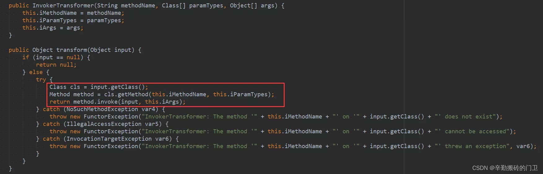 Apache Commons Collections反序列化漏洞分析apache Commons Collections 反序列化漏洞 Csdn博客