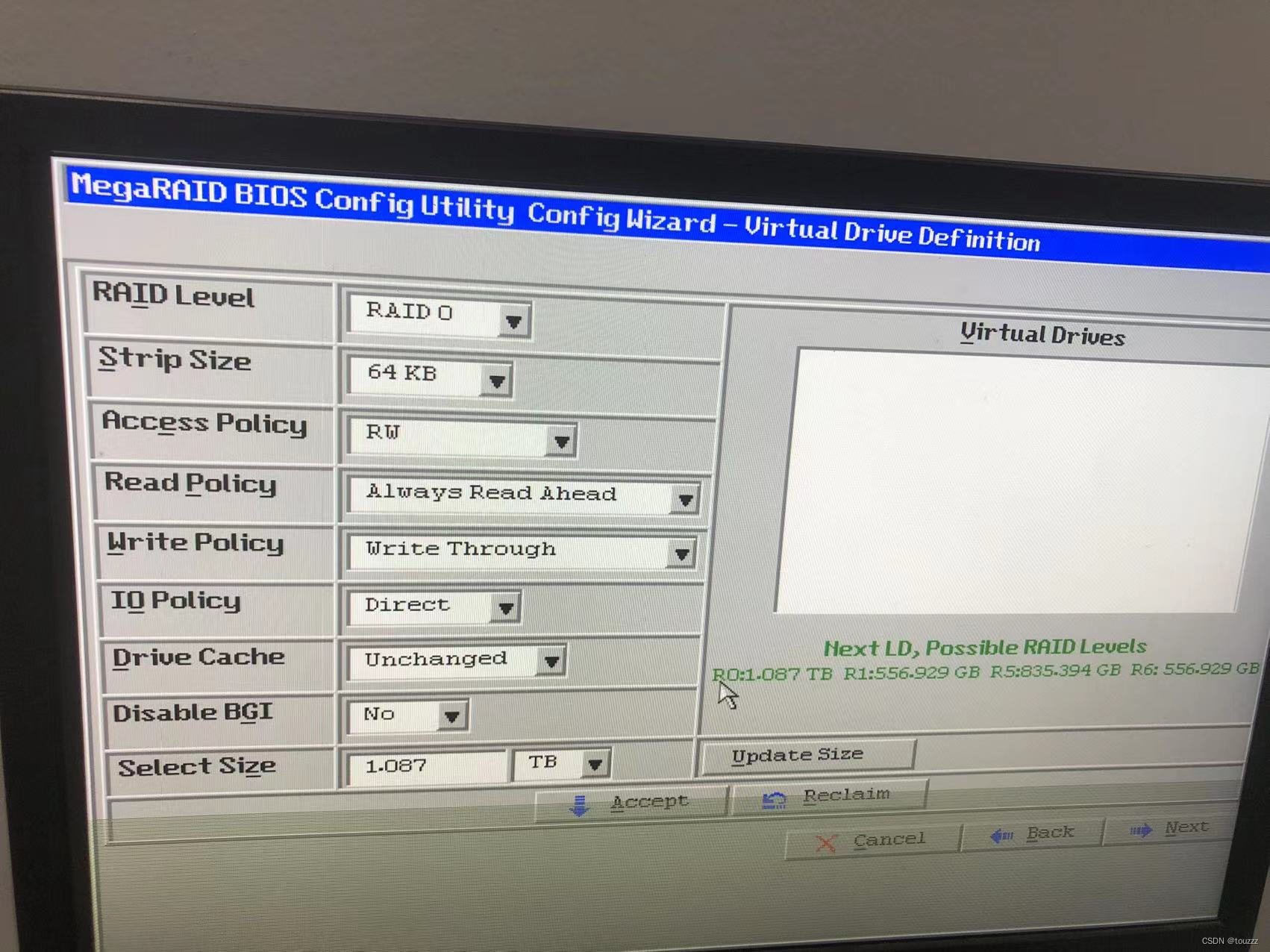 RH2288H V2 磁盘阵列 Raid （详细步骤）_rh2288hv2做raid-CSDN博客