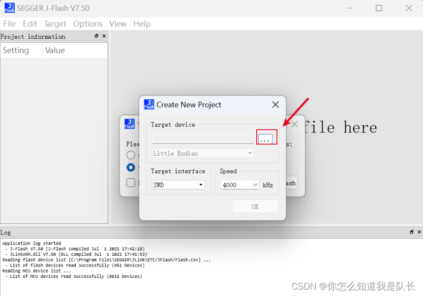 J-Link烧录bin文件_jflash could not find cfi compliant flash device-CSDN博客