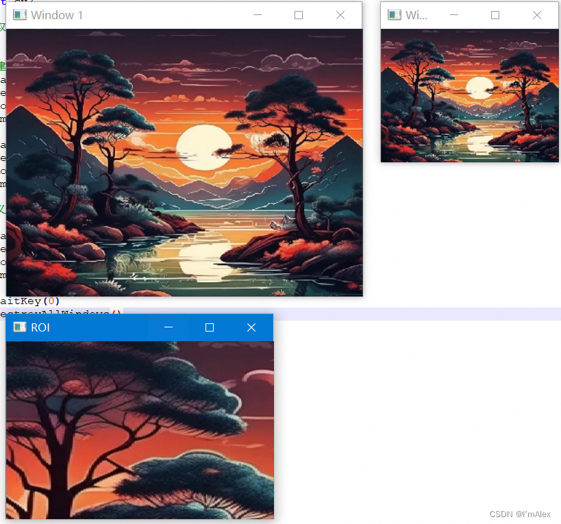 深入探讨OpenCV：调整imshow窗口大小、位置与处理感兴趣区域（ROI）_cv2.imshow-CSDN博客