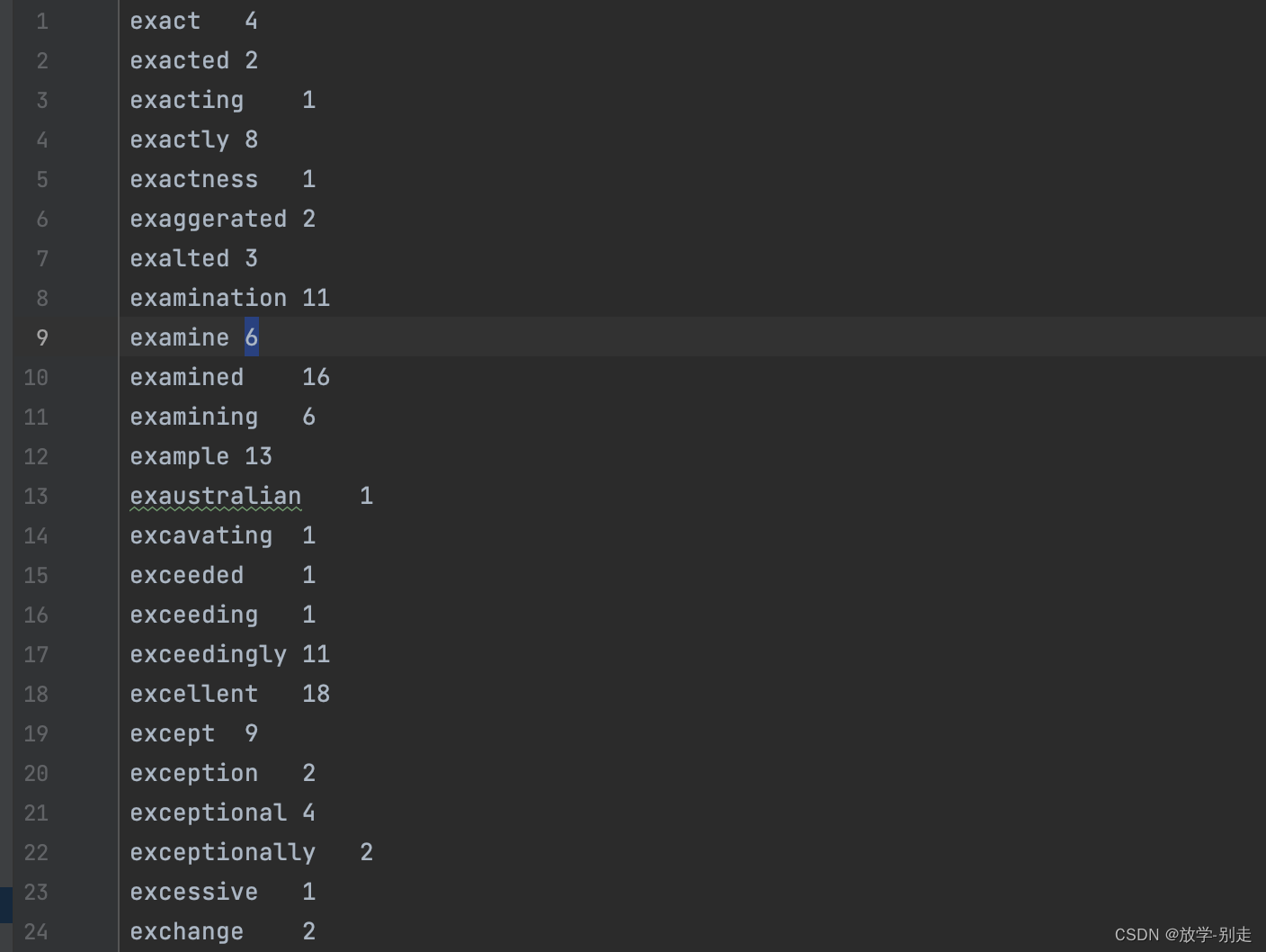 Mapreduce 实现带有ex前缀的词频统计wordcount 大作业 Csdn博客