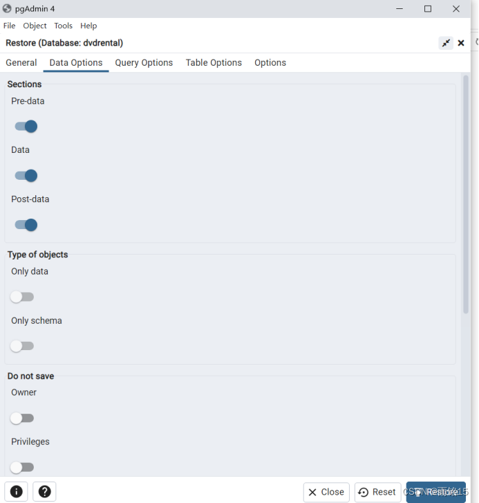 实验数据准备_postpresql 示例数据库-CSDN博客