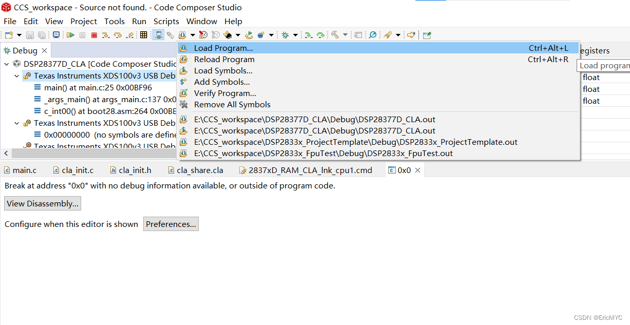 DSP28377D学习记录——（CLA配置）_28377 cla-CSDN博客