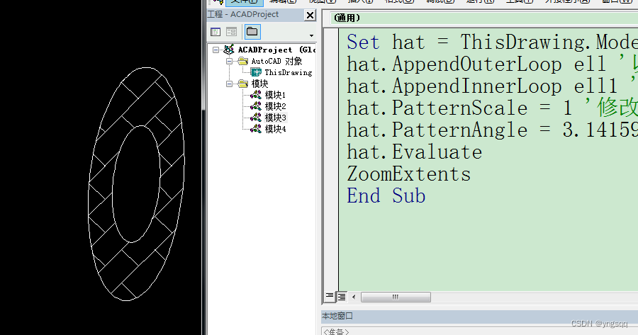 015集——CAD vba 填充(hatch)及挖空_modelspace.addhatch-CSDN博客