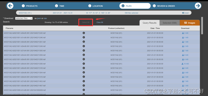 python脚本批量下载modis数据产品_modis批量下载-CSDN博客