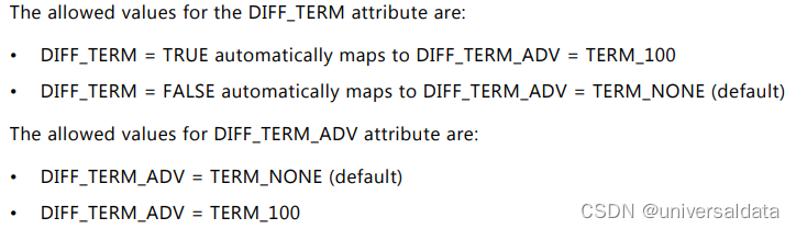 UltraScale FPGA下IBUFDS的TERM终结_vivado的ibufds的终端电阻如何打开-CSDN博客