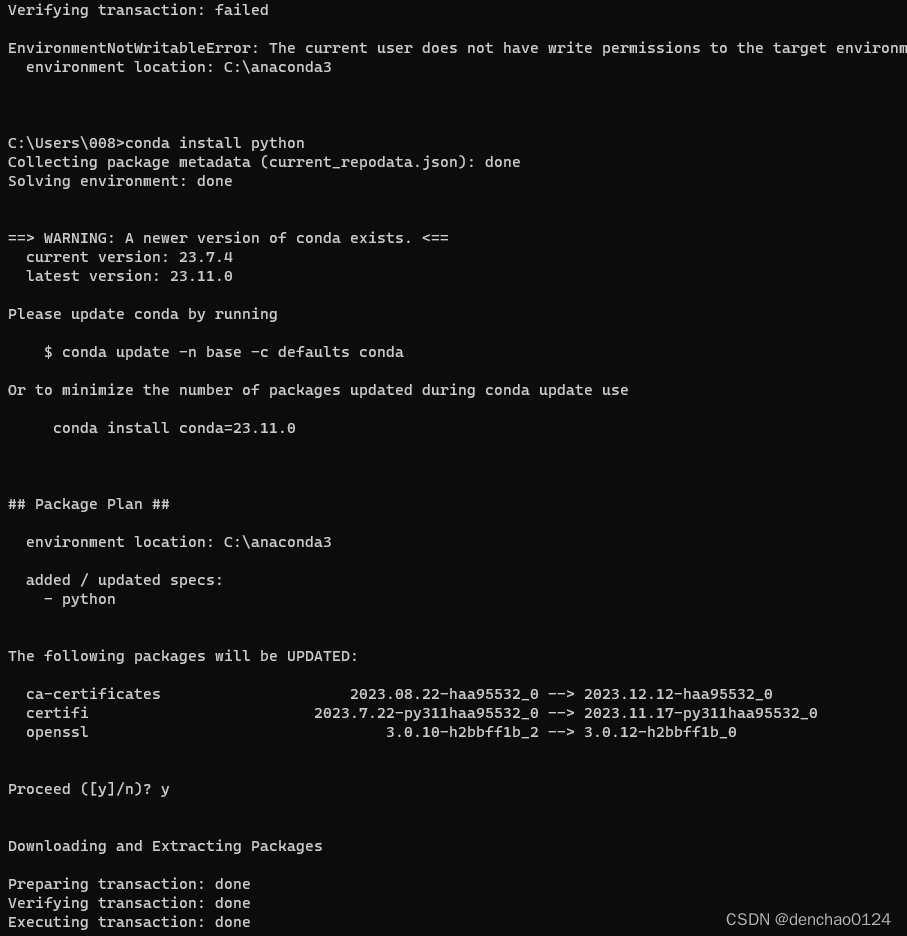 安装Python，先conda再python_如何使conda 的路径在系统的 path 变量中优先级较高-CSDN博客