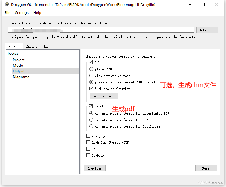 Doxygen 生成html、pdf、chm_doxygen 生成pdf-CSDN博客
