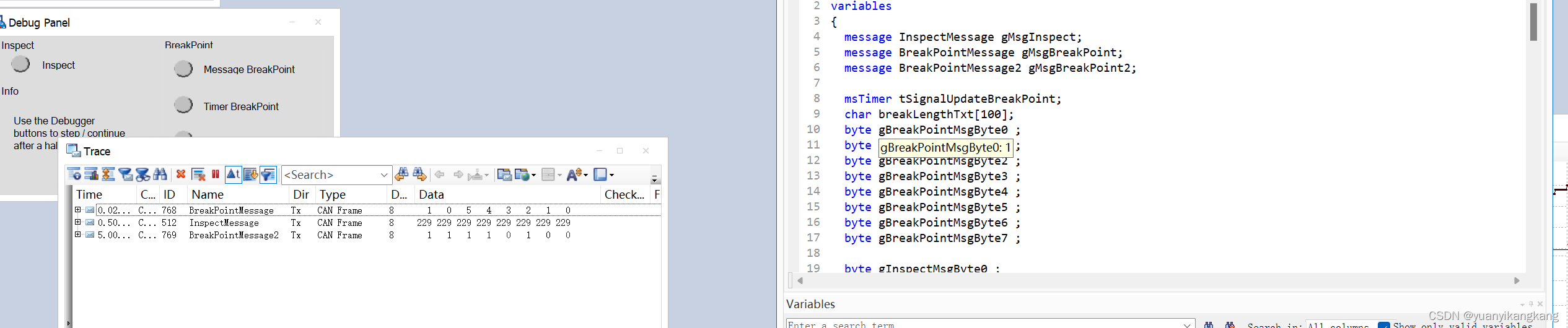 CANoe CAPL Dubug模式_capl 怎么debug-CSDN博客