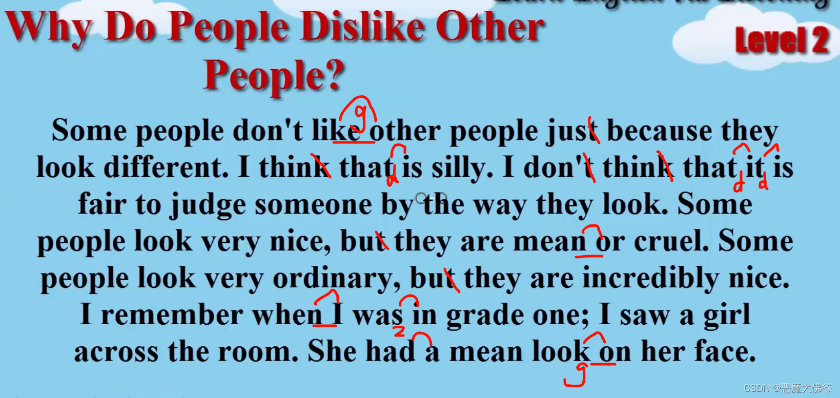 Why Do People Dislike Other People?-CSDN博客