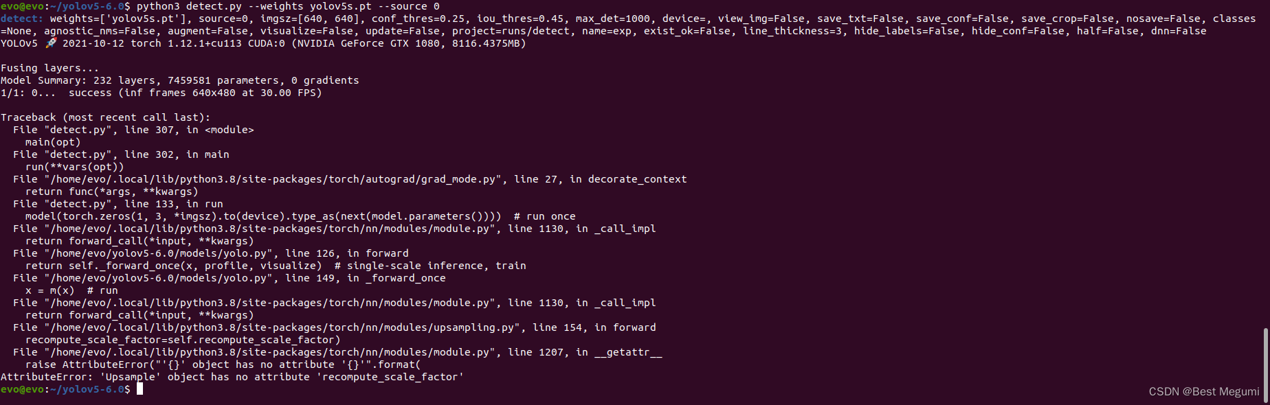 Ubuntu20.04安装pytorch和yolov5环境_pytorch安装ubuntu-CSDN博客