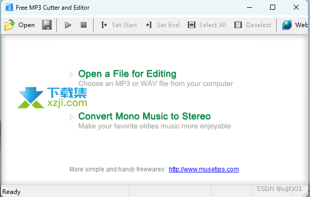 推荐一款易于使用的MP3和WAV文件编辑工具：Free MP3 Cutter and Editor-CSDN博客