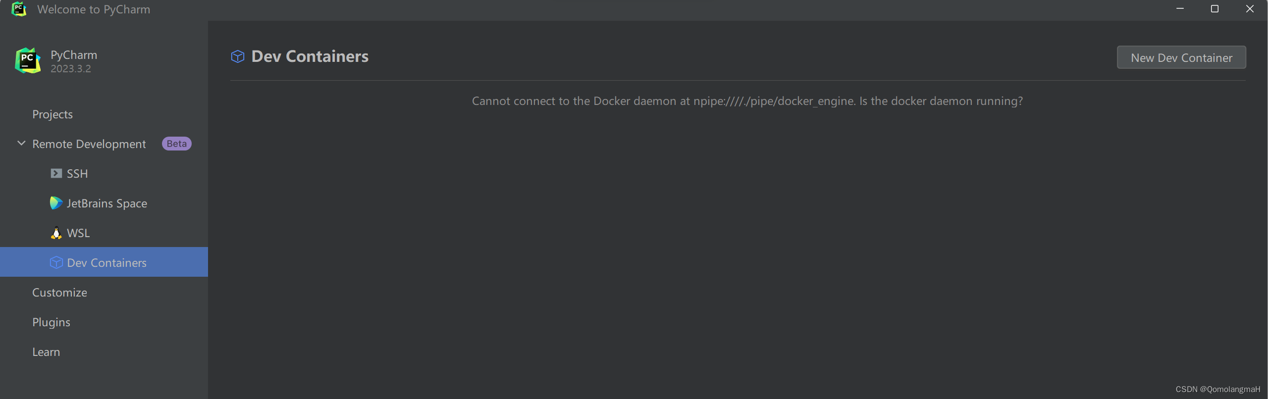 【Jetbrains全家桶】PyCharm专业版远程开发Remote Development合集（SSH、JetBrains Space、WSL、Dev Containers）_wsl ...