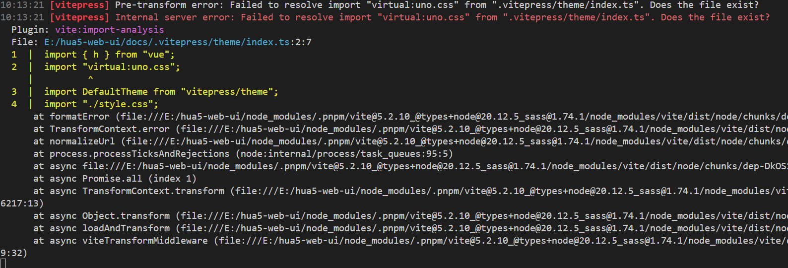 vitepress 使用 unocss 方式_failed to resolve import "virtual:uno.css-CSDN博客