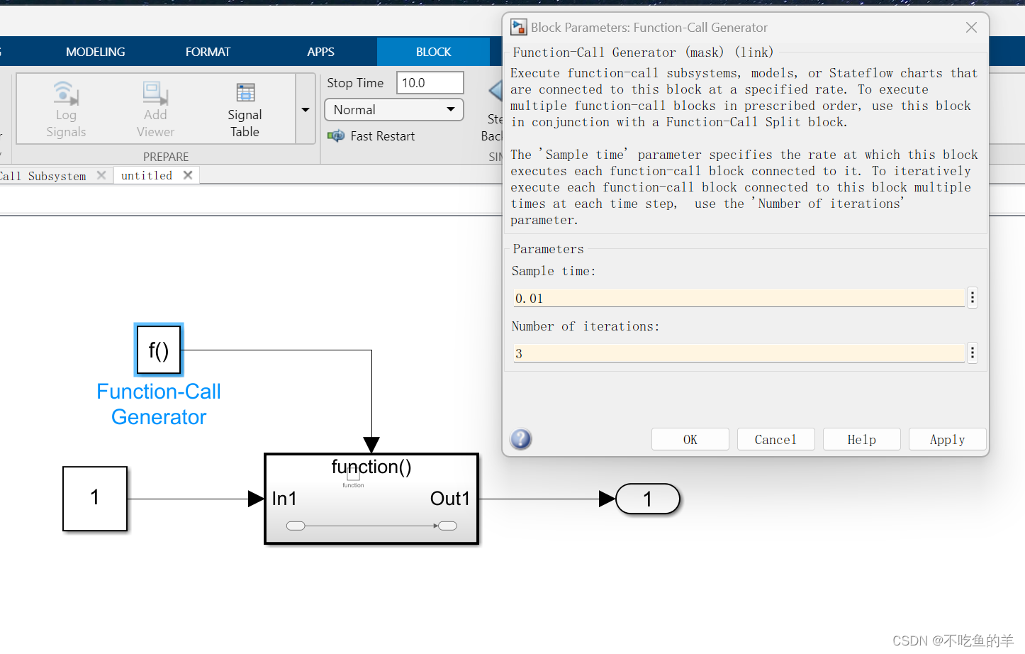 Simulink模块使用_interpret vector parameters as 1-d-CSDN博客