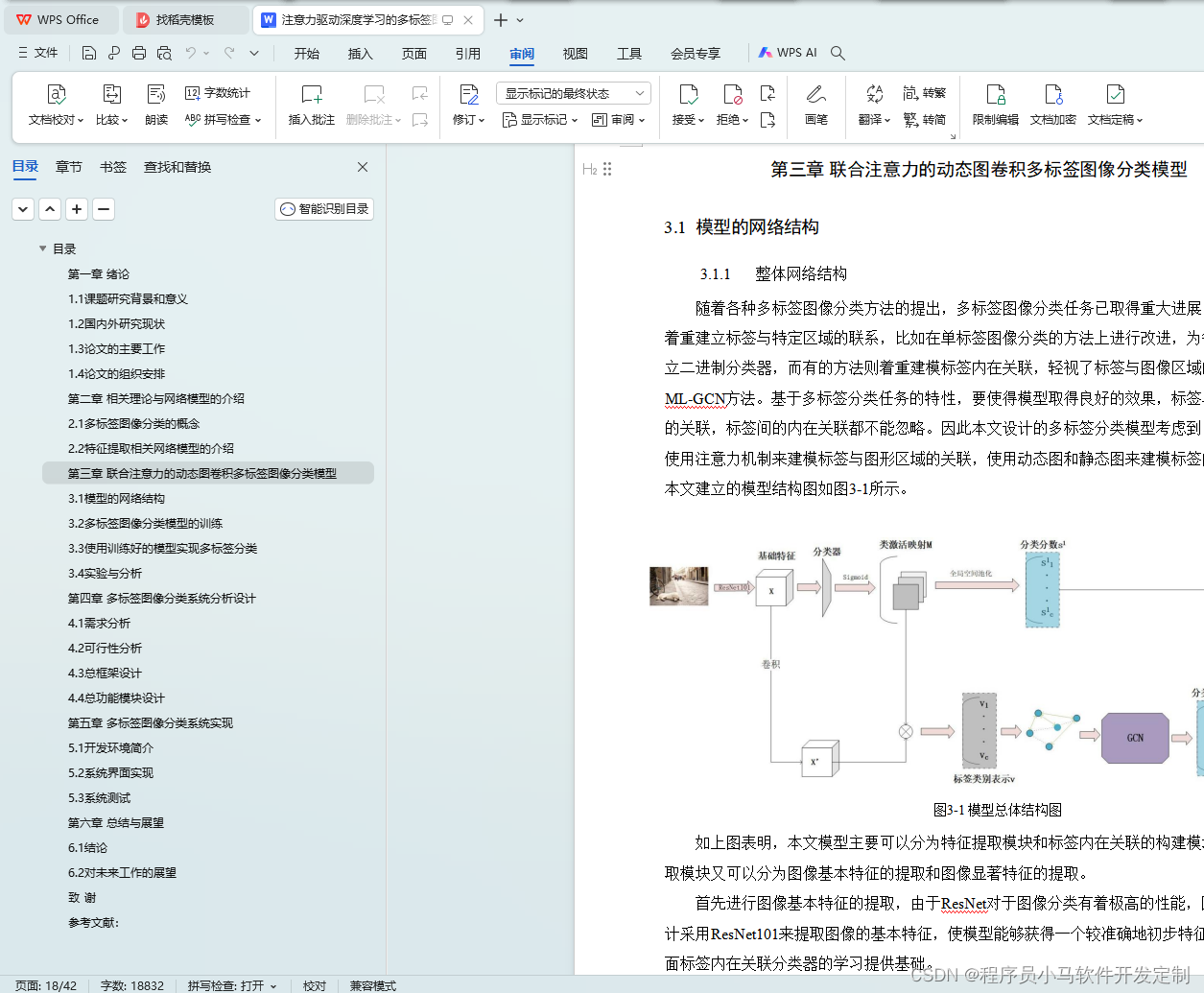 注意力驱动深度学习的多标签图像分类系统设计与实现（python） 毕业论文任务书生报表中期表开题报告外文翻译及原文答辩ppt答辩问答记录查重报告项目源码深度学习图像分类算法