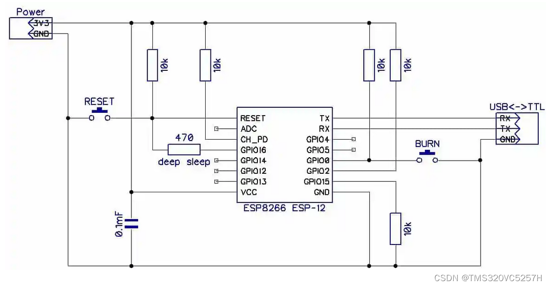 ESP-12F/ESP8266单独一个模块怎么用arduino编程和烧录？_esp12f烧录-CSDN博客