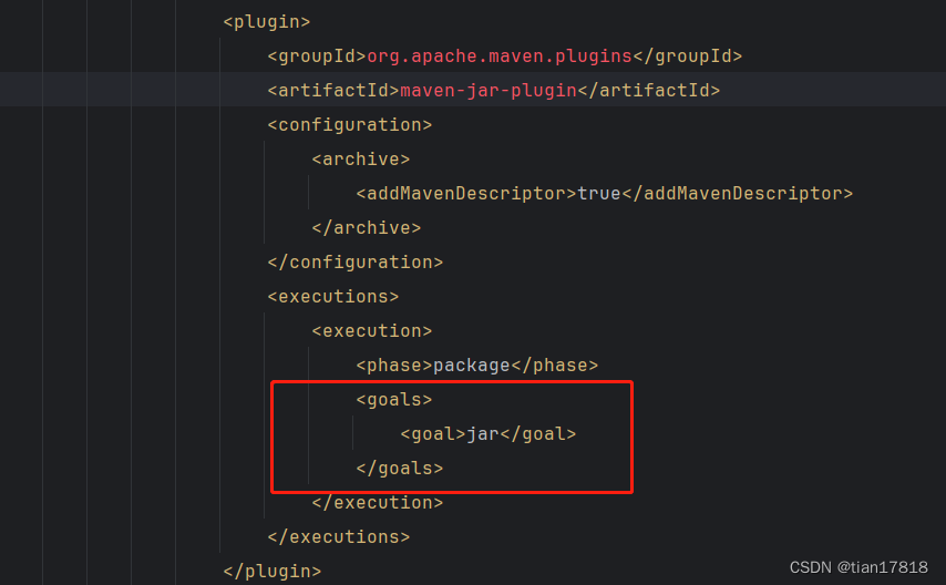 maven package报错:You have to use a classifier to attach supplemental artifacts to the project ...