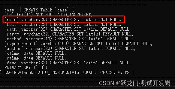 sql篇-编码格式-提示[HY000][1366] Incorrect string value: ‘\xE6\xF9‘ for column ‘name‘ at row_#hy000 ...