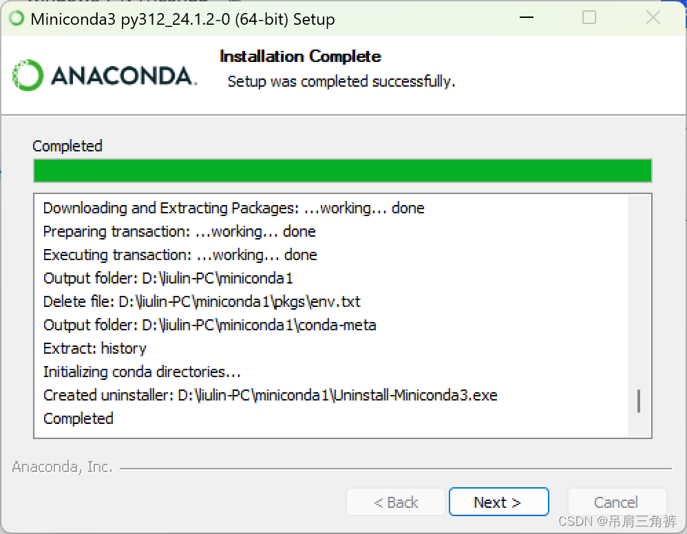 windows上使用conda_windows conda-CSDN博客