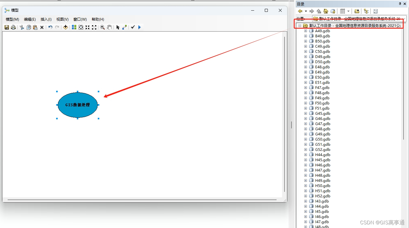 Gis之arcgis系列01:模型构建器实现批量gdb转shp模型arcgisgdb转换成shp Csdn博客
