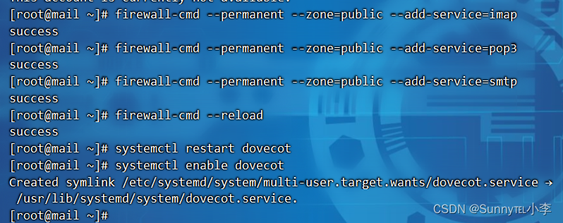 使用Postfix与Dovecot部署邮件系统(Linux环境)_postfix dovecot-CSDN博客